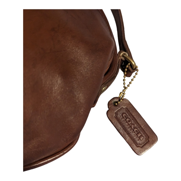 Coach | Bags | Htf Vintage Coach Laurel Clam Shell Purse Mocha Brown ...